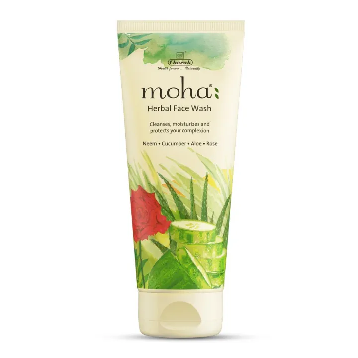โฟมล้างหน้า เนื้อละมุน สูตรอ่อนโยน แบรนด์โมฮา Moha Herbal Face Wash 200 ...