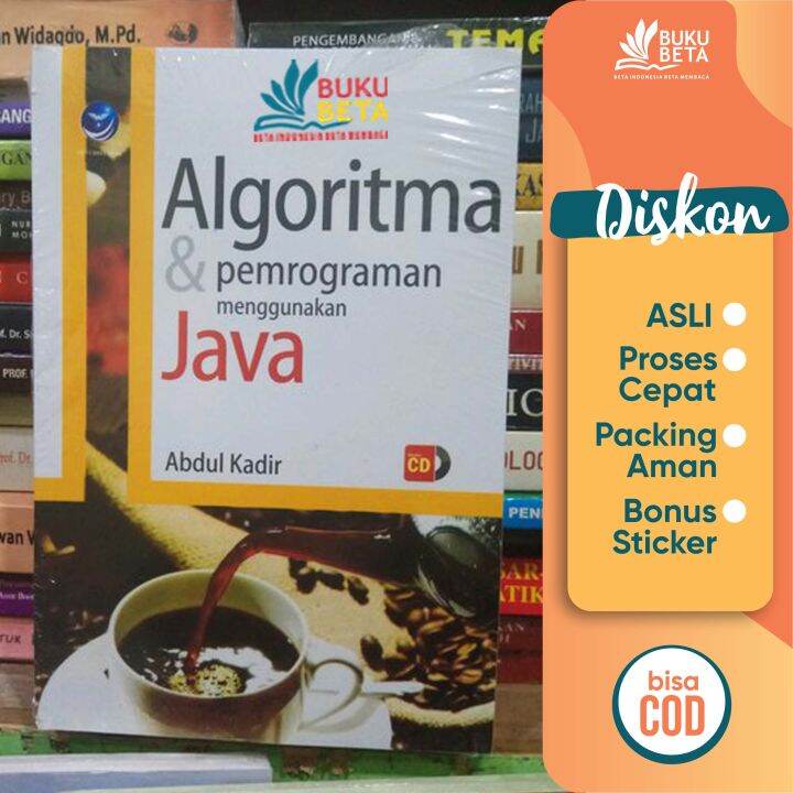 Buku Beta - Algoritma & Pemrograman Menggunakan Java (+CD) - Abdul ... Buku Beta - Algoritma & Pemrograman Menggunakan Java (+CD) - Abdul ...