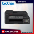 Brother DCP T710W PRINTER with SCAN and XEROX (3 in 1) - T710 Refill Tank System Printer Wifi ...