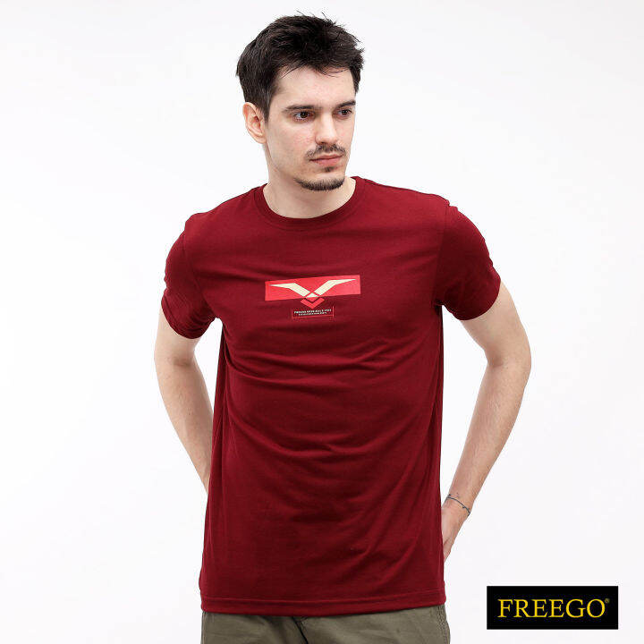 Freego Mens Roundneck Jersey Knits Short Sleeve GST02-0021 | Lazada PH