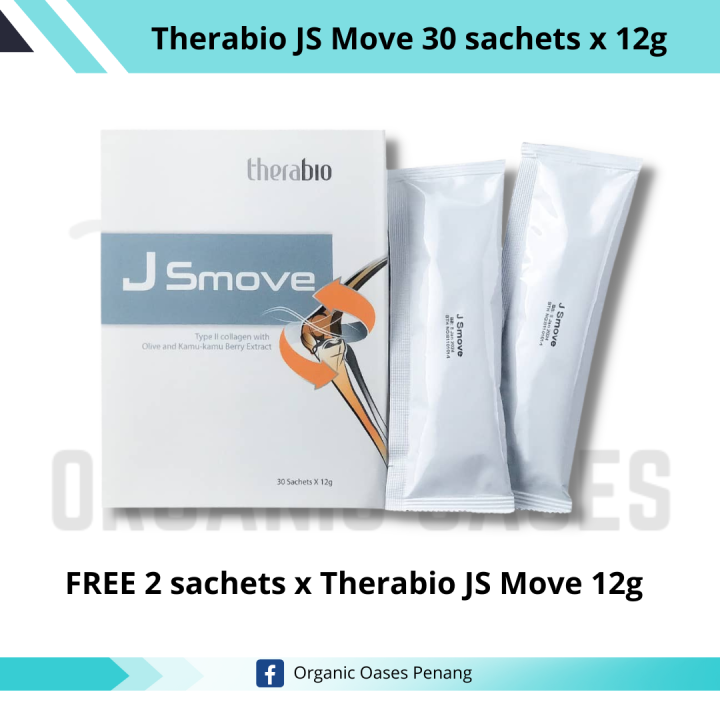 Therabio JS Move 30 sachets x 12g (EXP Mar/2026) | Type II Collagen ...