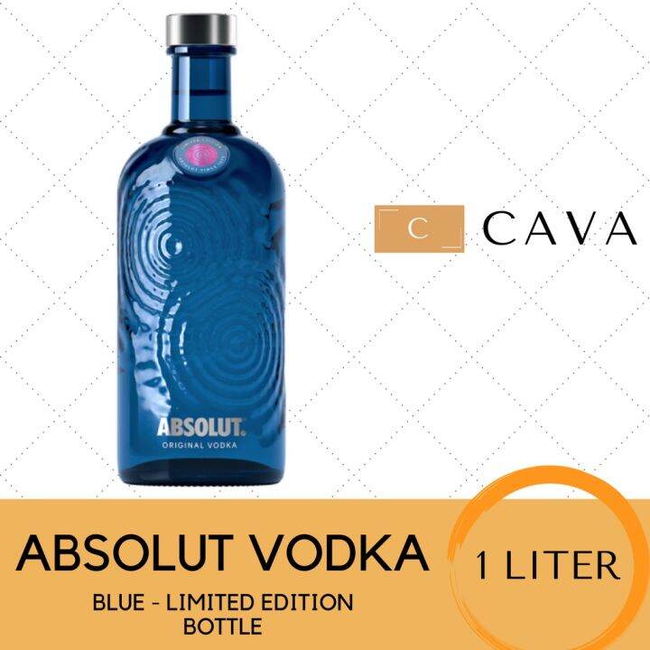 Absolut Vodka Limited Edition 2021 - 1 LITER - Voices Pink Lips Bottle ...