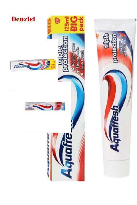 Aquafresh Triple Protection Toothpaste (BIG Family Size) - 125 mL ...