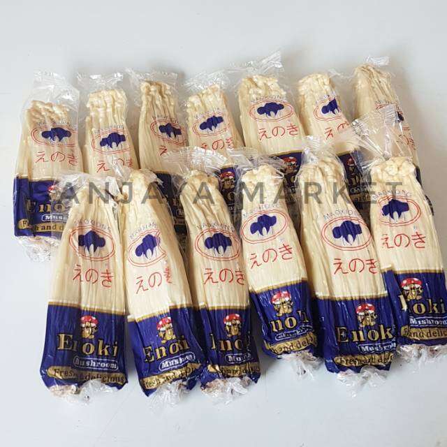 Jamur Enoki 100 gram HALAL | Lazada Indonesia