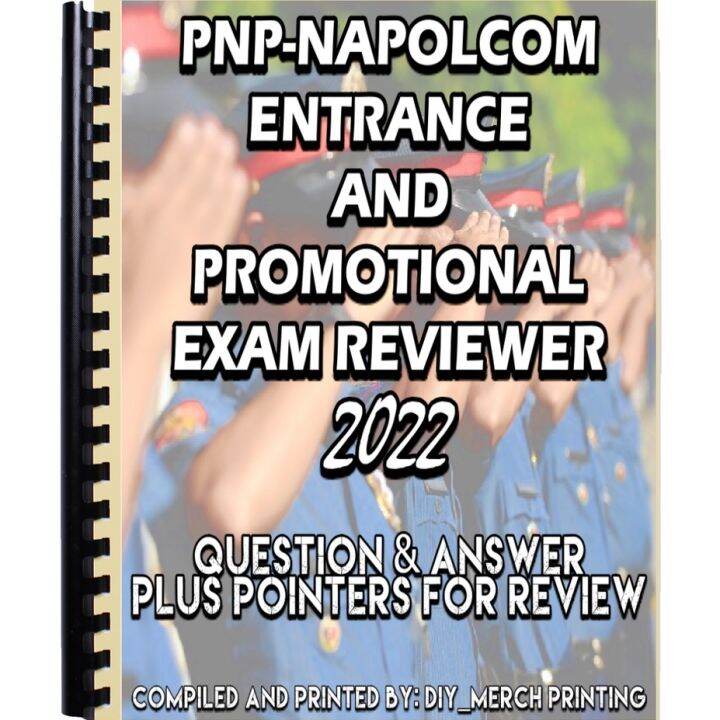NAPOLCOM ENTRANCE & PNP PROMOTIONAL EXAM REVIEWER COMPLETE 2022 UPDATED ...