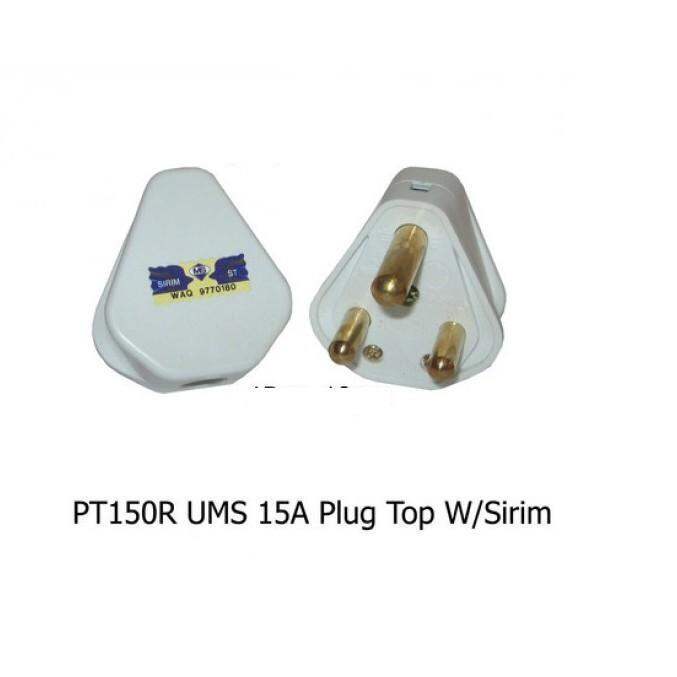 UMS 15A 250V 3PIN PLUG TOP (SIRIM) | Lazada