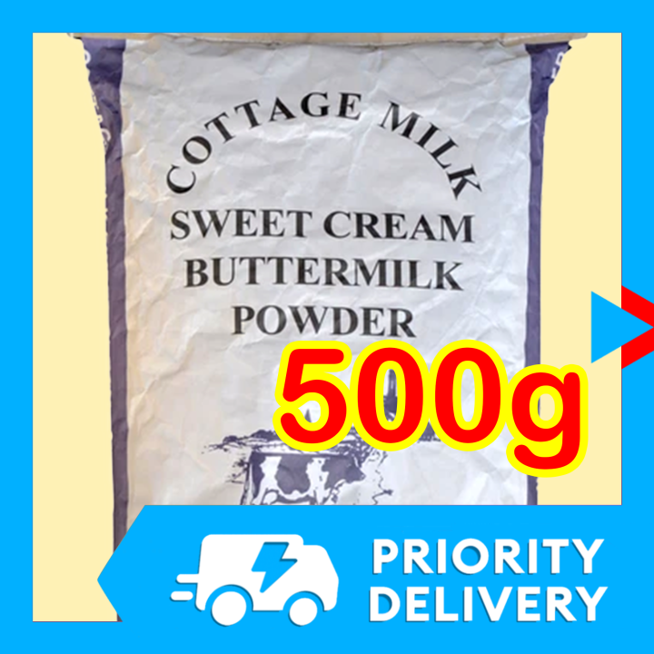 500g Cottage Milk Sweet Cream BUTTERMILK POWDER for Baking Cooking ...