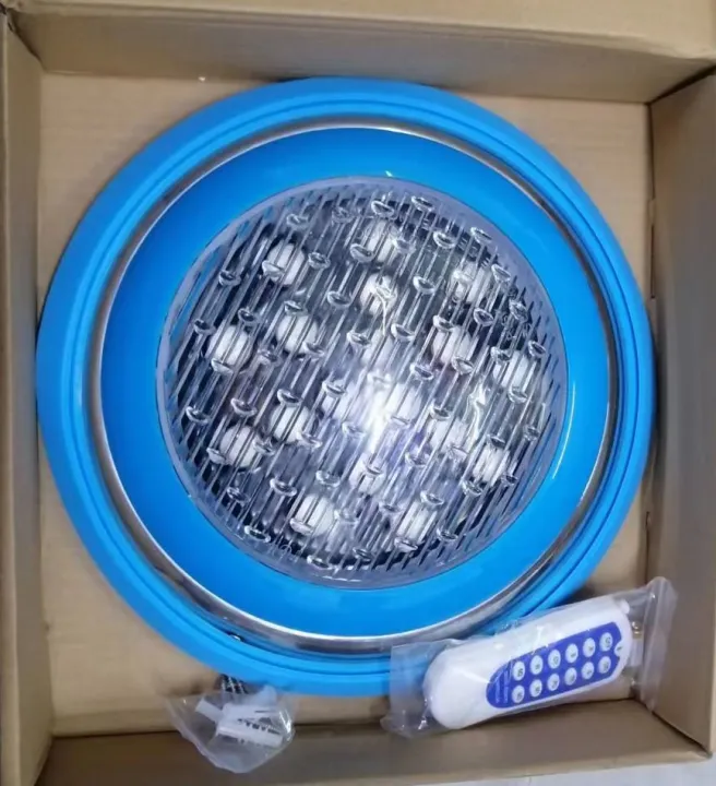 Underwater Swimming Pool Lights,18W RGB Color Changing, 12V AC, Surface Mounted IP68 Waterproof ...