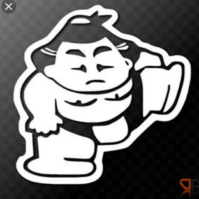 Stiker Jdm Sumo Tutup Tangki Mobil Bensin Keren Sticker Sumo | Lazada ...