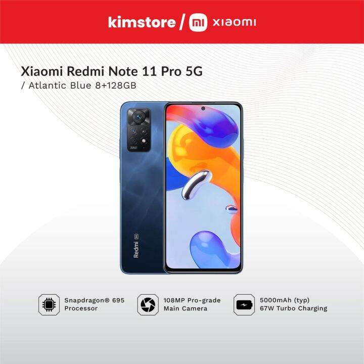 Xiaomi Redmi Note 11 Pro 5G 8 128GB KIMSTORE | Lazada PH