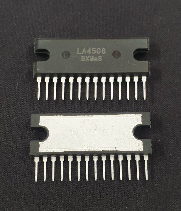 IC LA4508 LA 4508 2-Channel AF Power Amplifier utk Ampli merk Sharp ...