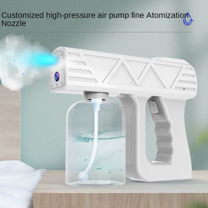 400ML Wireless Nano Spray Gun Atomized Disinfection Gun Rechargeable ...