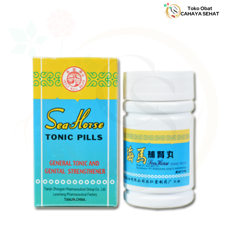 SEA HORSE TONIC PILLS(SIRKULASI DARAH/GINJAL/STAMINA PRIA)100'S | Lazada Indonesia