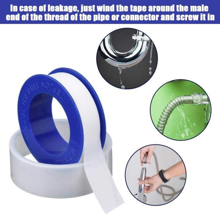 10/2pcs PTFE Thread Sealing Pipe Tape Gas Water Tape 10 Meters ...