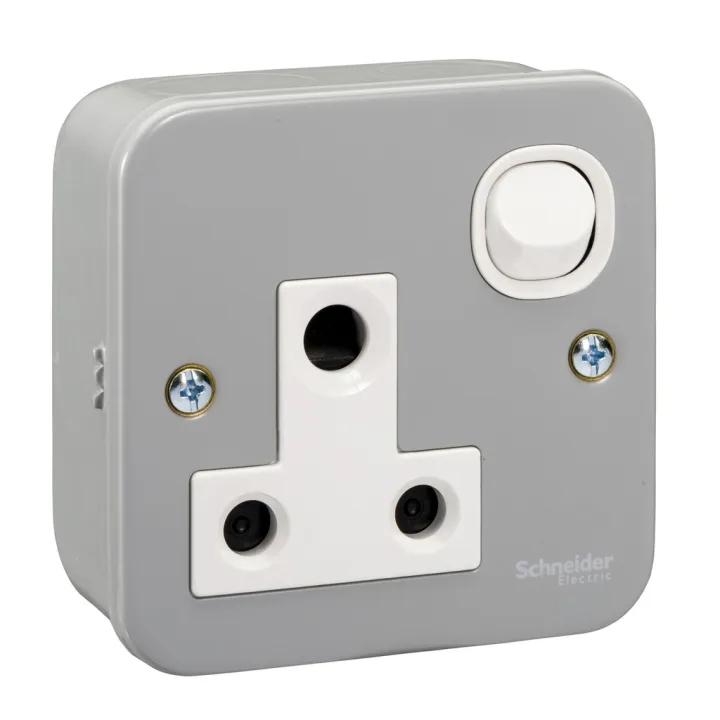 Schneider Electric ESM Series 15A 1 Gang Switch Socket ESM15/15 | Lazada