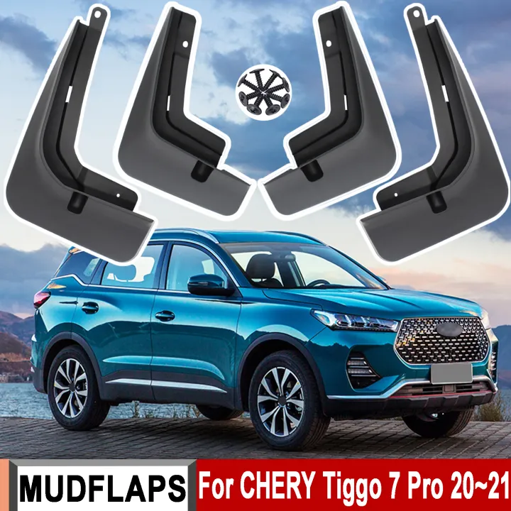 Cw】4ชิ้นเซ็ต Splash Guards สำหรับ Chery Tiggo 7 Pro 2020 2021 Mud Flaps ...