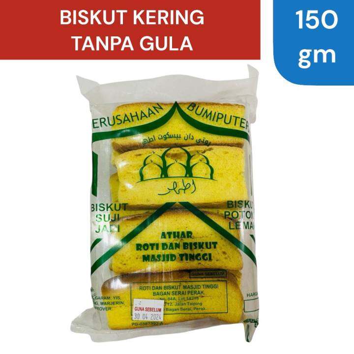 BISKUT KERING DAN ROTI MASJID TINGGI/MAKANAN DIET TANPA GULA (PRODUK ...