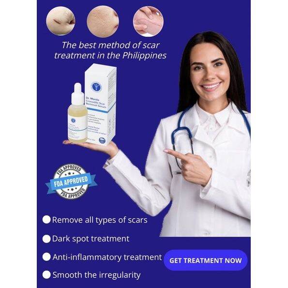 DR. Manila crocodile Serum 30ml for scar, melasma and acne treatment ...