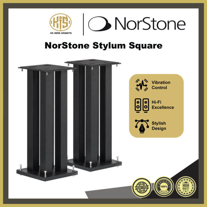 Norstone Stylum Square Speaker Stand 24" | Lazada