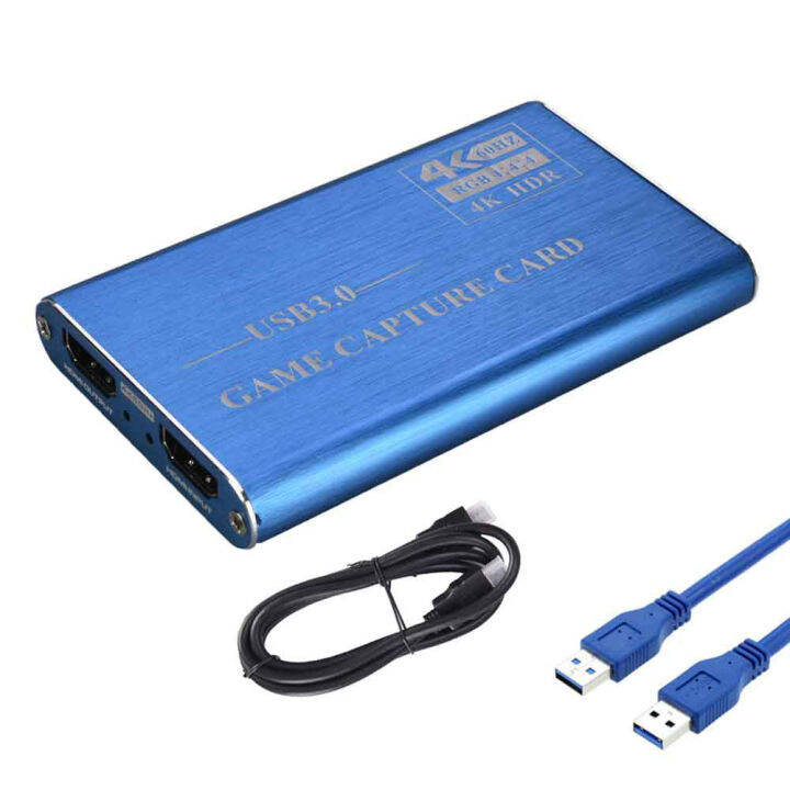 4K HDMI-compatibleTo USB 3.0 Video Capture Card Dongle 1080P 60fps HD ...