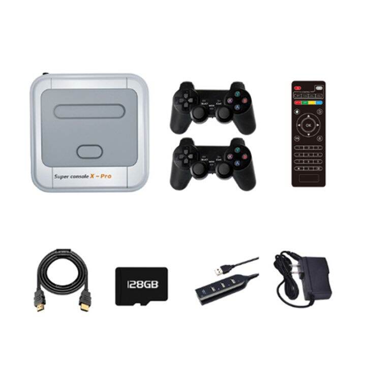 Super Console X Pro 4K HD TV Video Game Consoles for PS1/PSP Games with ...