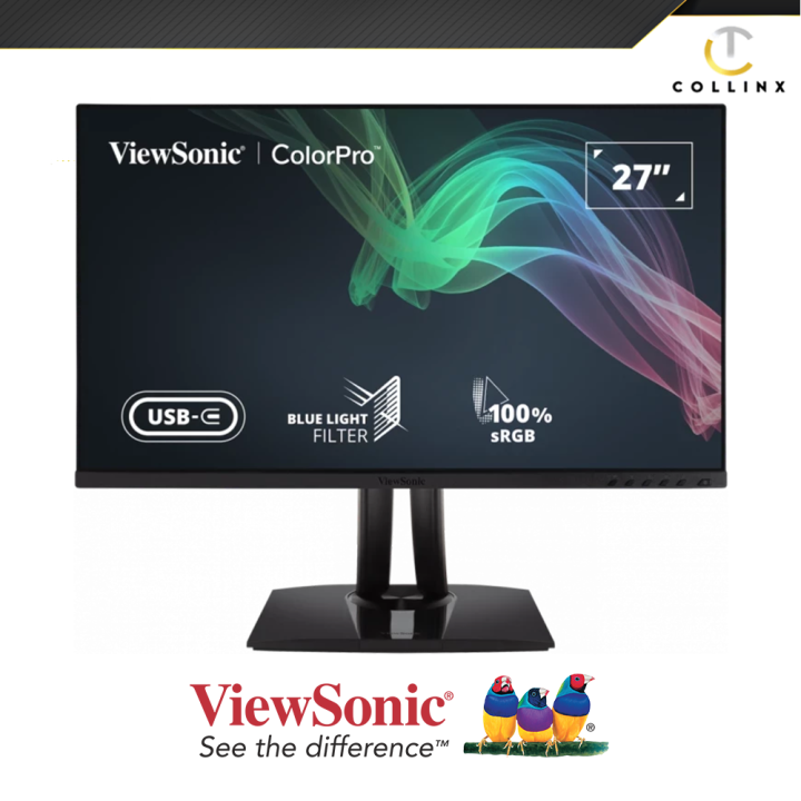 Viewsonic 27 Inches IPS Monitor 60Hz QHD (VP-2756-2K) | 2K QHD Pantone ...