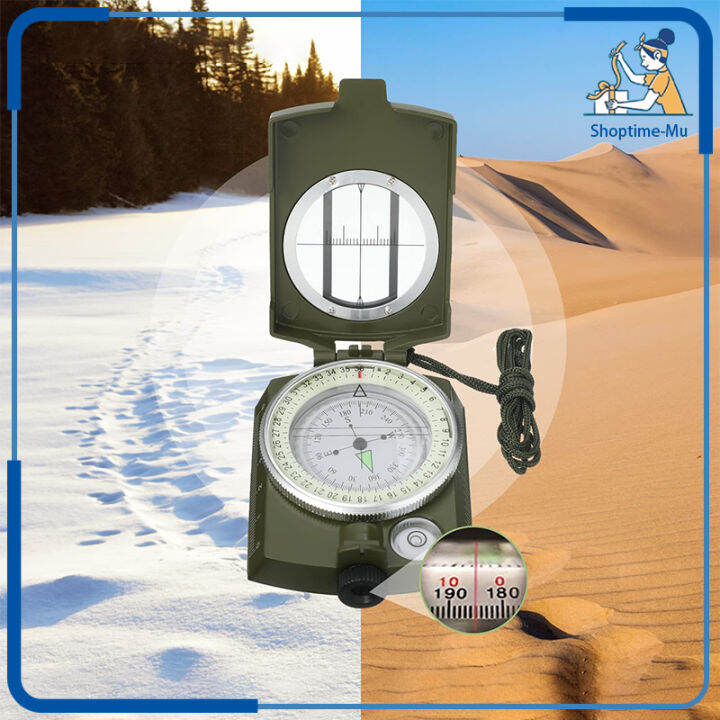 Kompas Bidik Lensatik Akurat Outdoor Camping Survival Military Compass ...