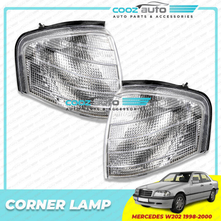 Mercedes Benz W202 C200 C230 1998 - 2000 Front Corner Signal Lamp Light ...