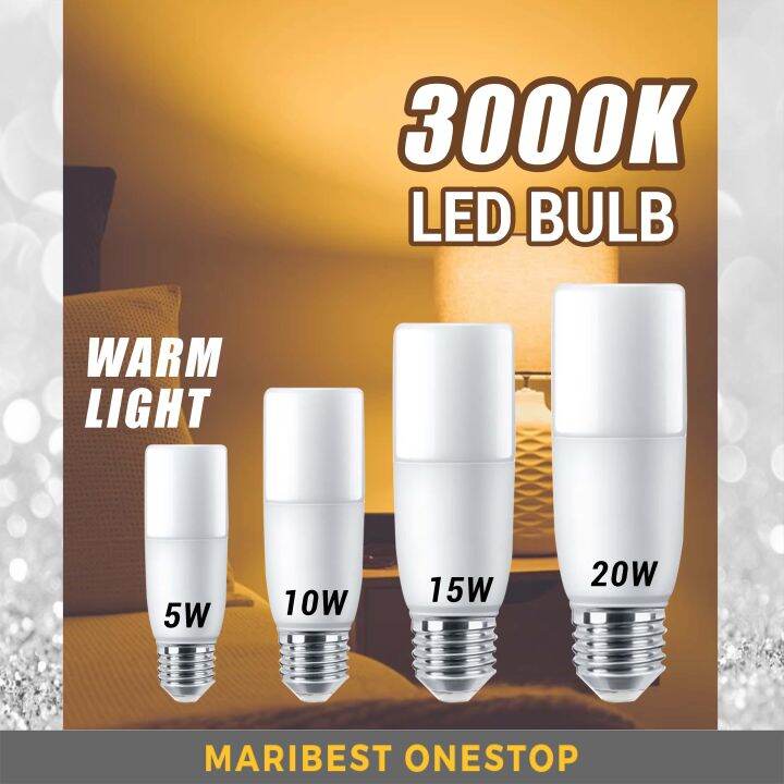 LED Bulb 6500K [ 5W 10W 15W 20W ] Daylight Effect LED Light Bulb Corn Bulb Stick Bulb Mentol ...