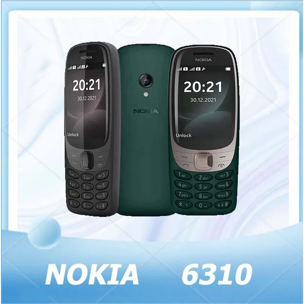 NOKIA 6310 มือถือปุ่มกดของแท้ ฟีเจอร์โฟน 100 รับประกัน 1 ปี เหมาะสำหรับผู้สูงอายุและเด็ก ...