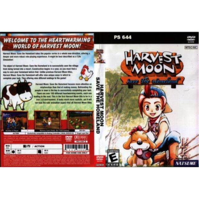 PS2 GAMES COLLECTION (Harvest Moon: Save the Homeland) | Lazada
