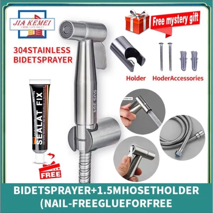 COD 304 stainless steel bidet toilet flushing pressurized water gun ...
