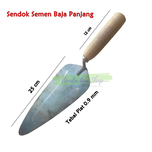 Sendok semen baja / Sendok semen galur asli , cetok bangunan murah ...