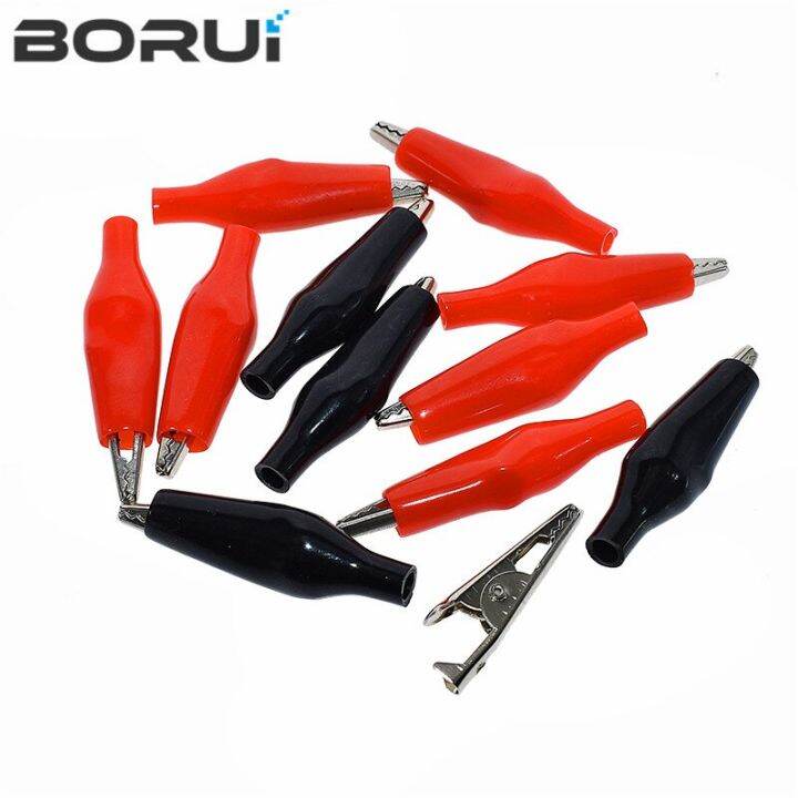 10pcs/lot 28MM Metal Alligator Clip G98 Crocodile Electrical Clamp for ...