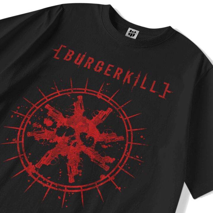 AigoStore T-Shirt Merchandise BURGERKILL V.2 Exclusive | Bootleg Premium | Lazada Indonesia