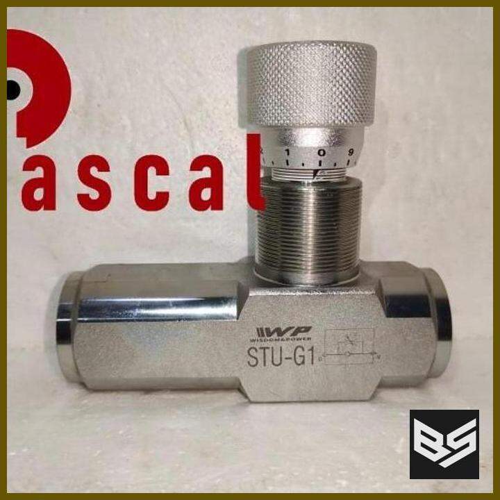 ONE-WAY THROTTLE VALVE FLOW CONTROL VALVE 1" STU-G1 - BIMASAKTI7 ...
