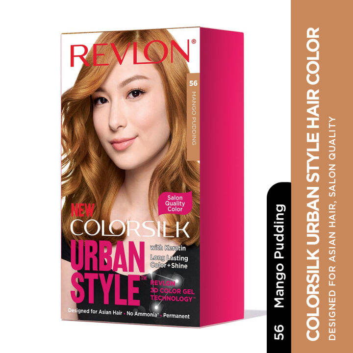 REVLON Colorsilk Urban Style 56 Mango Pudding 1s | Lazada