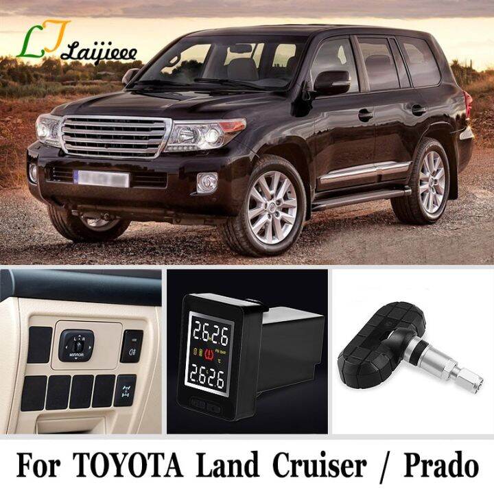 TPMS For TOYOTA Land Cruiser 70 100 200 V8 Prado 90 120 150 / Embedded ...