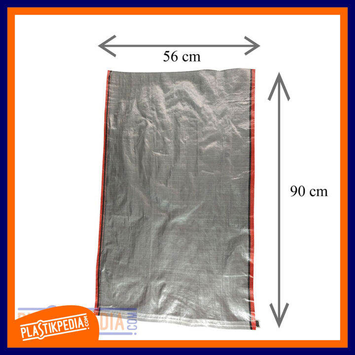 Karung Beras Transparan 50 Kg - Ukuran 56x90 cm (Isi 10 pcs) | Lazada ...