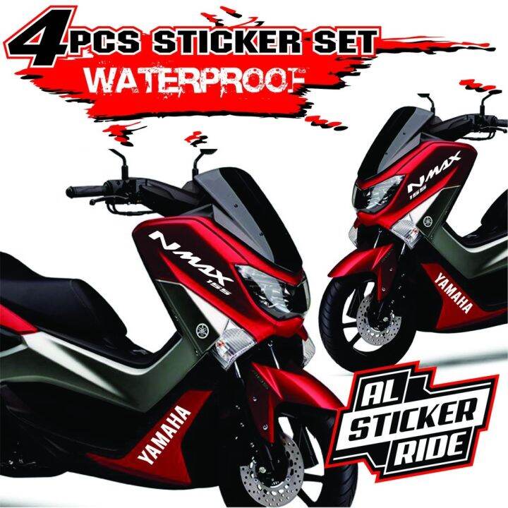 Yamaha NMAX version 1 v2 Sticker Decals set of 4pcs. | Lazada PH