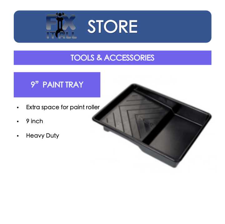 Nippon 7" Paint Tray / Takung Cat /Bekas Cat / Dulang Cat / Papan Cat ...