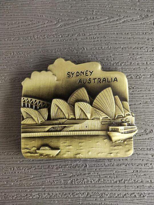 Sydney International Metal Ref Magnet Souvenirs | Lazada PH