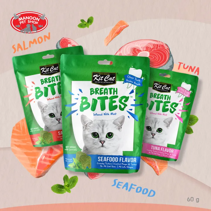 [MANOON] Kit Cat Breath Bites Infused with Mint คิทแคท เบรทไบรท์ ขนมขัด ...