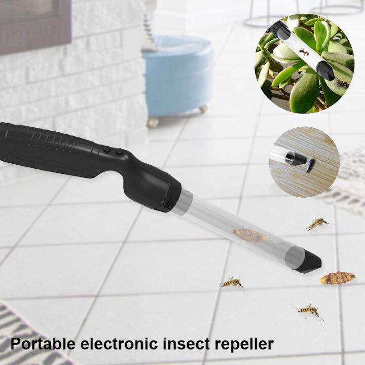 Insect Trap Suction Fly Killer Spider Roach Catcher Vacuum Sucker ...