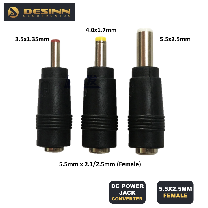 Class Of 2024 Jewelry 10-Piece DC Power Connector Kit - Multiple Tip ...