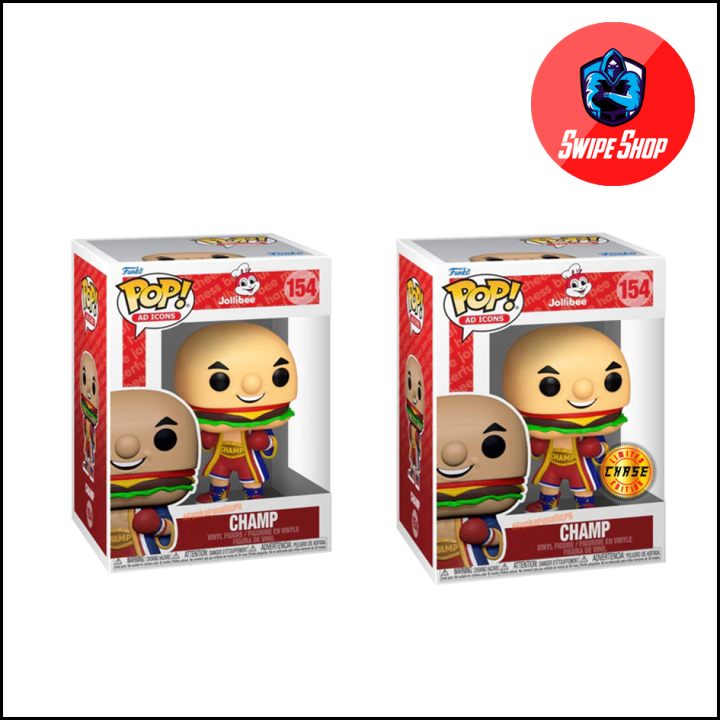 Funko Pop Champ Jollibee Metallic Chase Exclusive | Lazada PH
