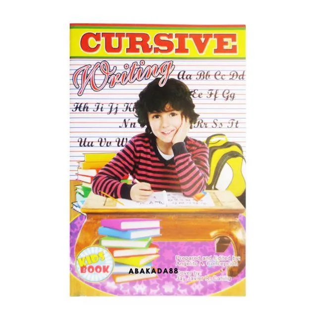 Educational Learning Cursive Writing Book For Kids | Lazada PH