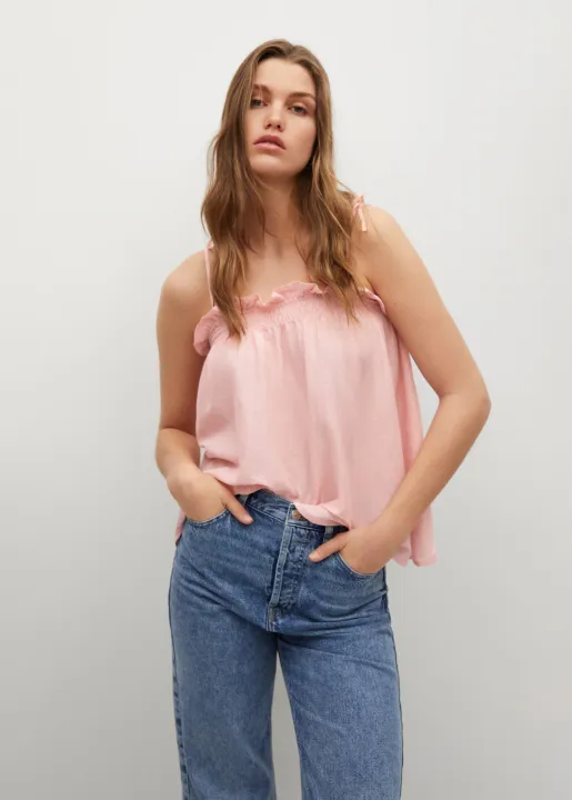 [MANGO] TOP POP / TOP REF. 87088629 | Lazada.co.th