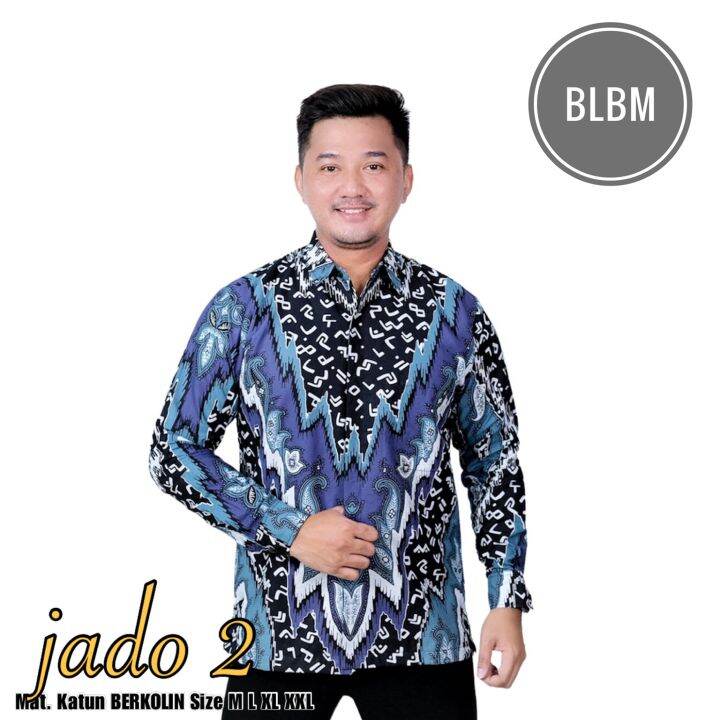 Batik Lontara Kode Jado 2 Batik Makassar Batik Bugis Batik Lanang by ...
