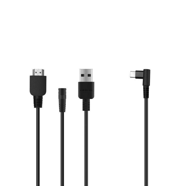 HUION 3 IN 1 Cable CB01 Compatible With Kamvas Pro 12 Kamvas Pro 13 ...